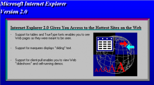 Internet Explorer 2 | My Internet Explorer