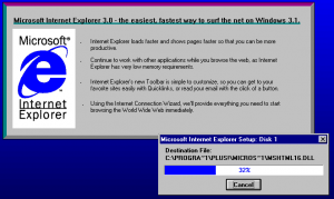 Internet Explorer 3 | My Internet Explorer