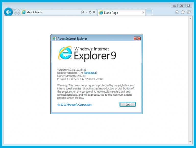 Internet Explorer 9 | My Internet Explorer