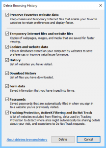 Clear Internet Explorer Cache | My Internet Explorer